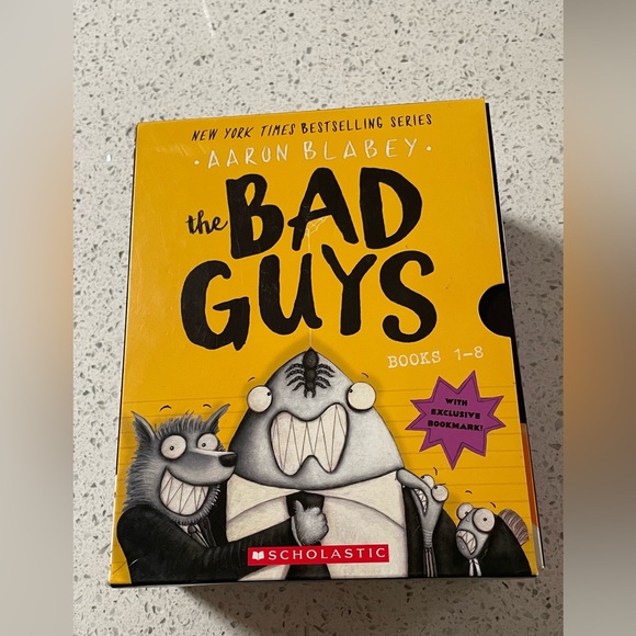 Scholastic | Other | Scholastic The Bad Guys Books 8 Set With Yellow ...